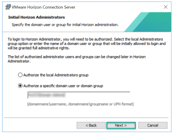 Install VMware Horizon Connection Server 2006 – Thinkvirtuals